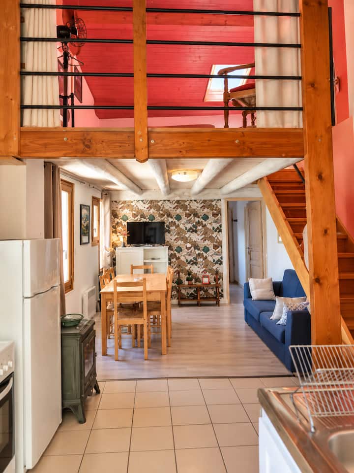 Spacieux 50m2, 6 Pers, Jardin, 5 Min Des Pistes - Lanslebourg-Mont-Cenis