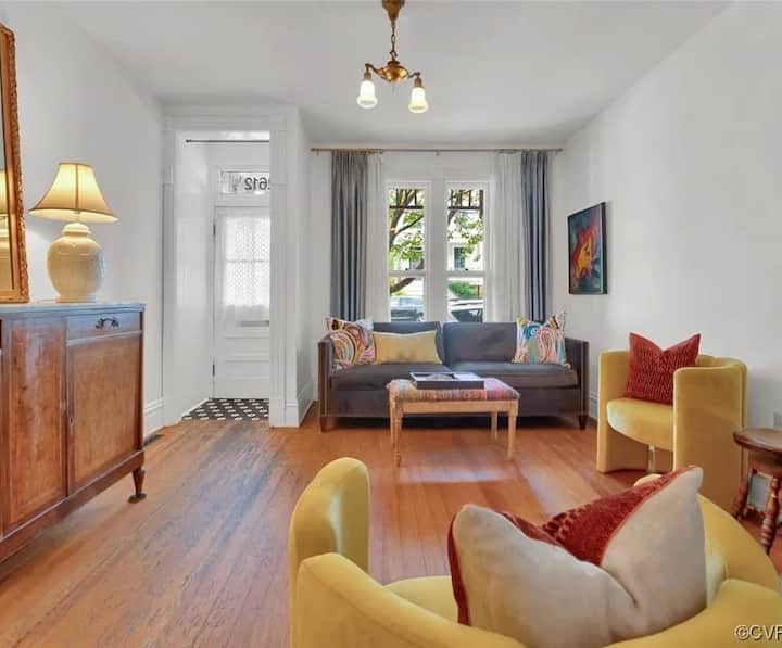 Mettā Home: Historic Comfort 4 Mid Term Travelers - Richmond, VA