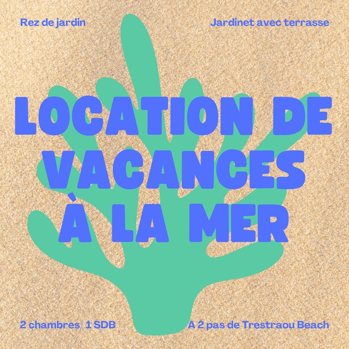 Plage à Pied Pour Cet Appart 2ch/4p Avec Jardinet - Perros-Guirec