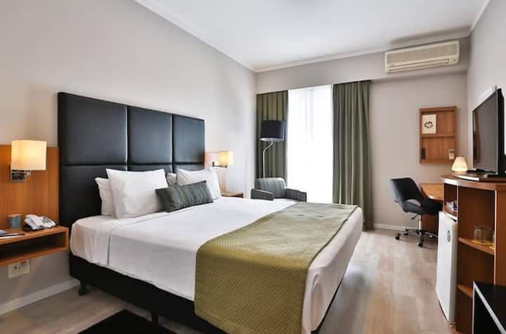 Flat In Hotel | Double Bed | Moema Subway - Sao Paulo