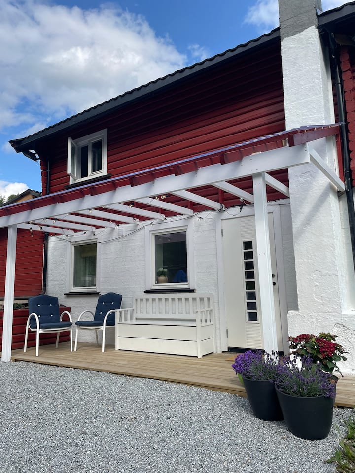 Cozy Red House With A Hot Tub 15 Min From Oslo - Oslo