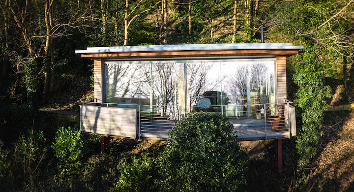 Spectacular Views Dog Friendly Luxury Cabin For 2 - Malvern