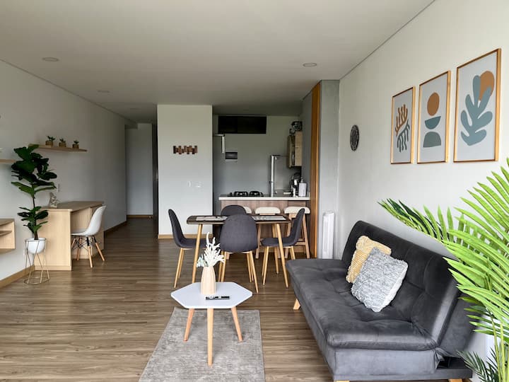 Beautiful Apt Inlaureles/dreaming View For 6ppl+ac - Medellin, Antioquia, Colombia