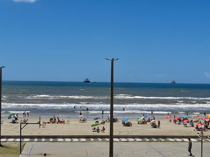 Beira-mar, Centro Tramandai. 2 Quartos Vista Mar - Tramandaí