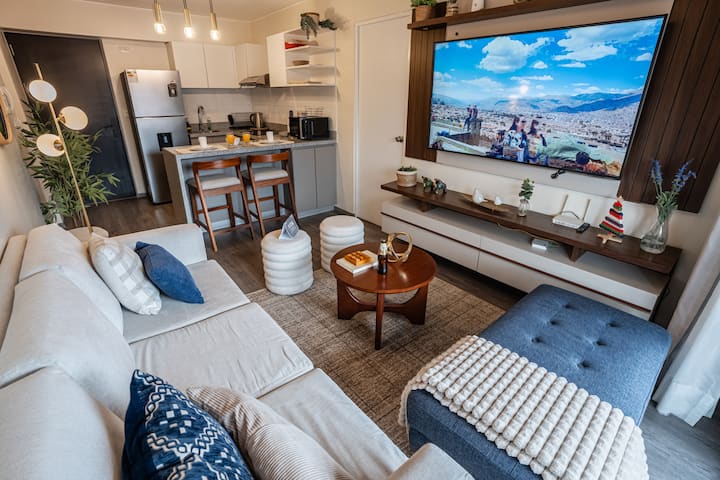 Rocko|modern 2br Apartment With Balcony - Cusco
