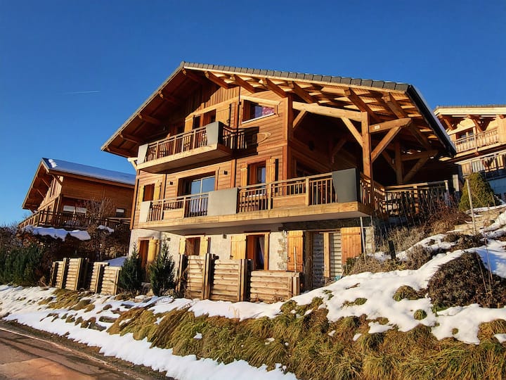 Family Chalet With Spa And Stunning Mountain Views - Morillon