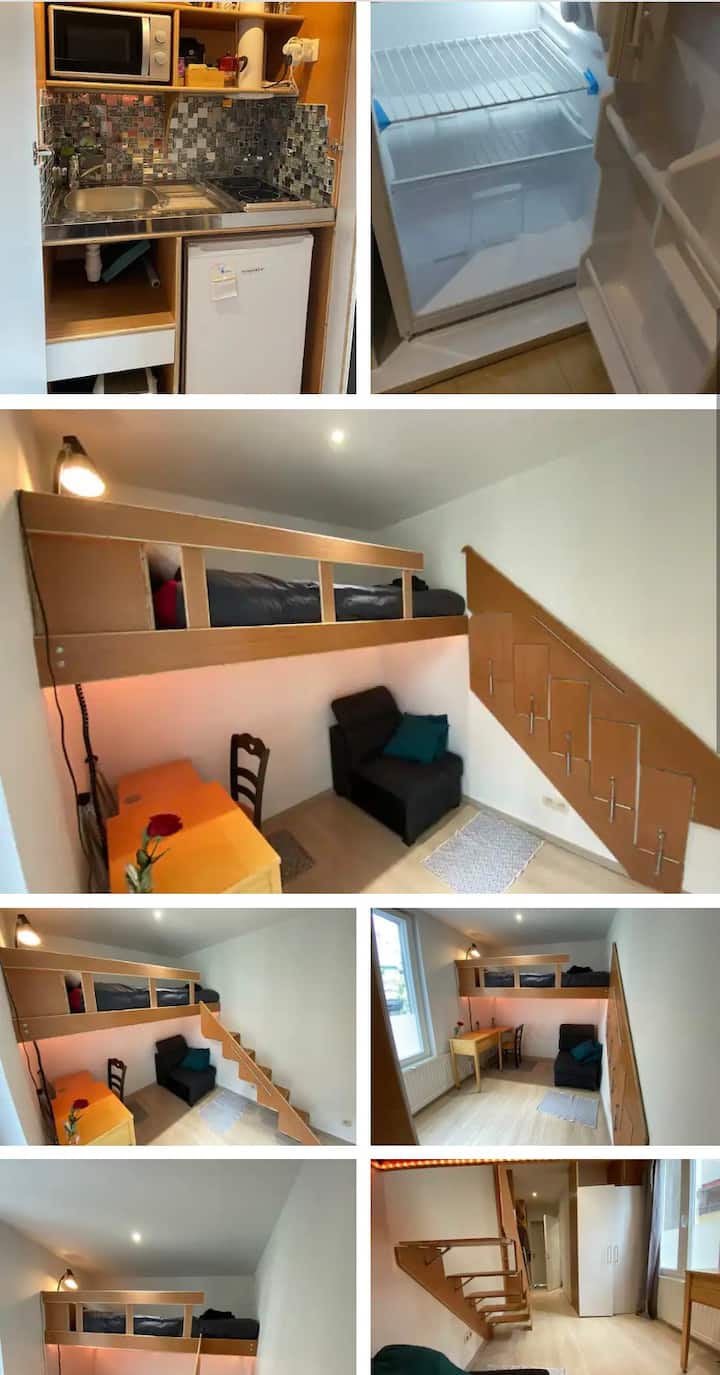 Tiny-kot Privatif @8rue Croissant1060 - Bruselas, Bélgica