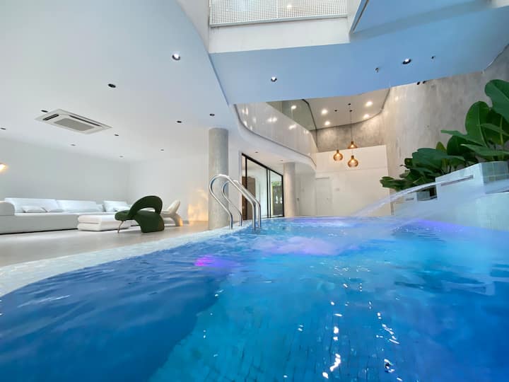 X1 Villa 600m2 *Center *Airport500m *Pool *Fullac - 峴港