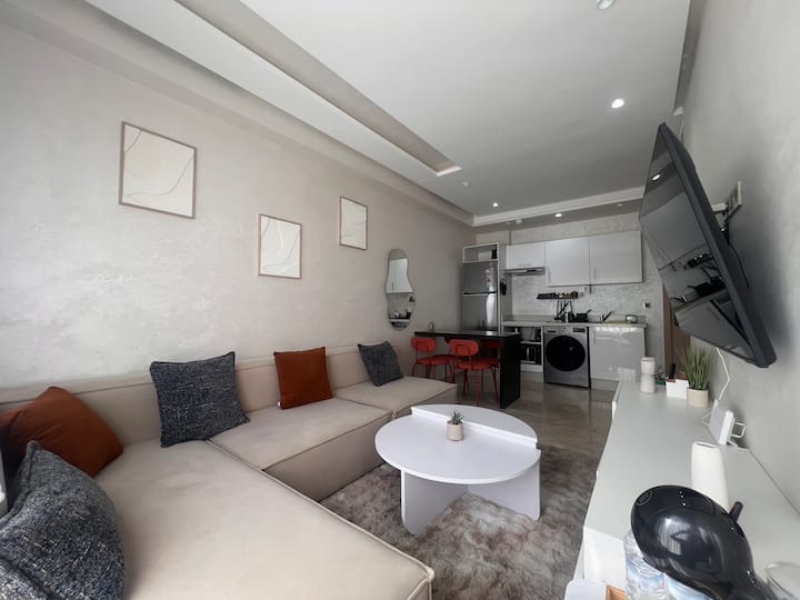 Casa Getaway Wifi Parking Privé Balcon - Casablanca