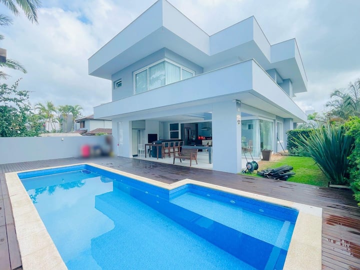 Casa 6 Quartos 350m Do Mar - Governador Celso Ramos