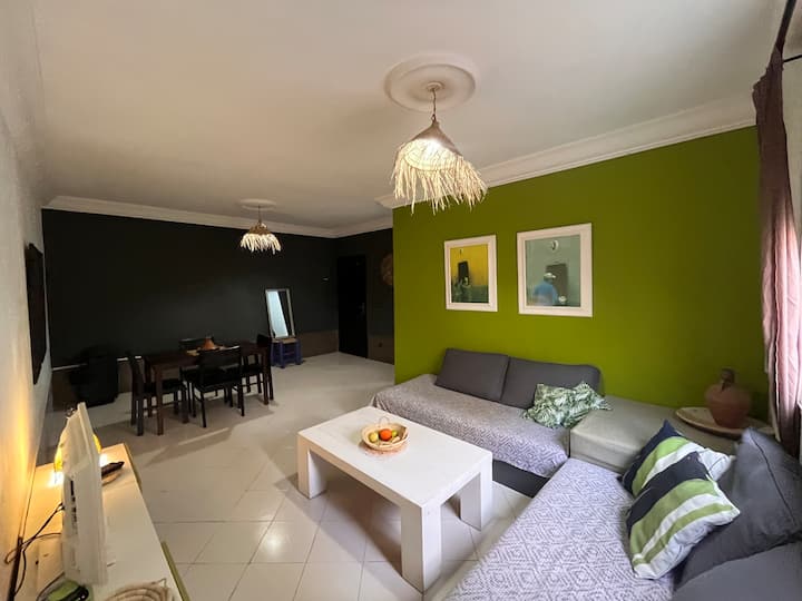 Your Cosy Home (Shared Sunny Rooftop) - Agadir