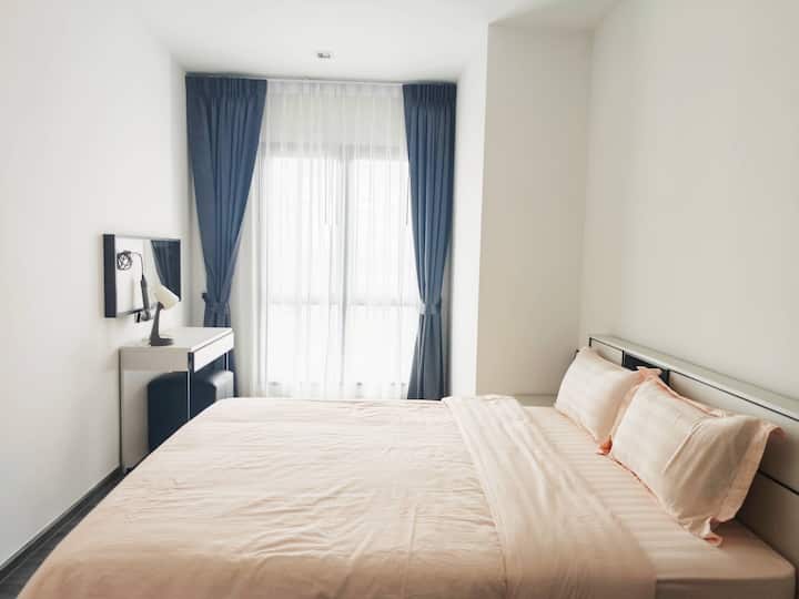 一卧公寓/共享办公室/泳池健身房/近Bts/近iconsiam - Bangkok