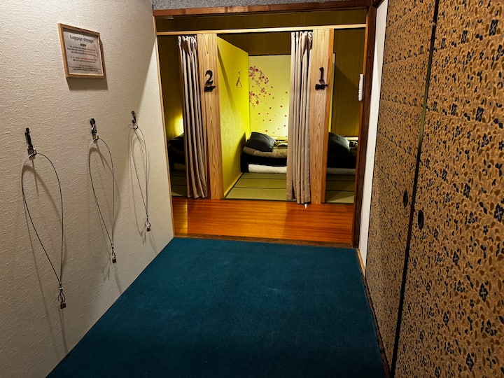 Japanese Traditional  Tatami Dormitory For Women - Narita