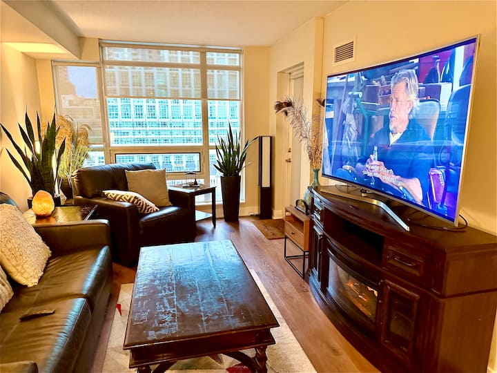 Cozy 1bd Den Condo, Rogers Cntr, Cn Twr, Free Park - Toronto, ON