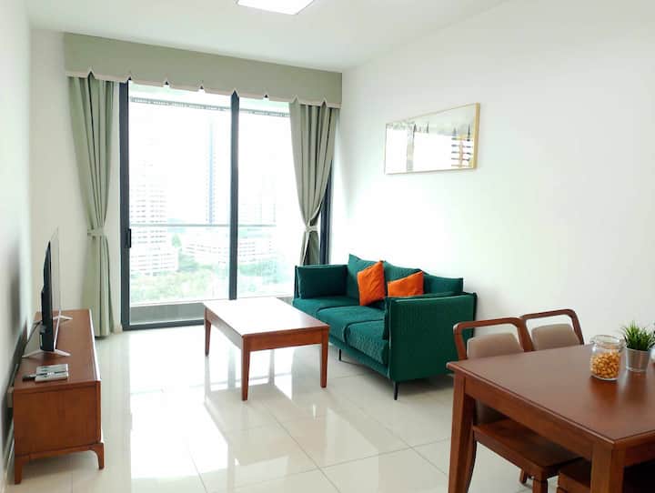 12c /5mins To Legoland /2 Bedrooms /Free Netflix - Gelang Patah