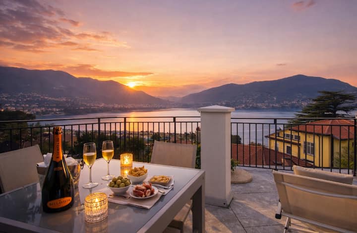 Villa Miranda · Luxury Terrace With Lake View - Como