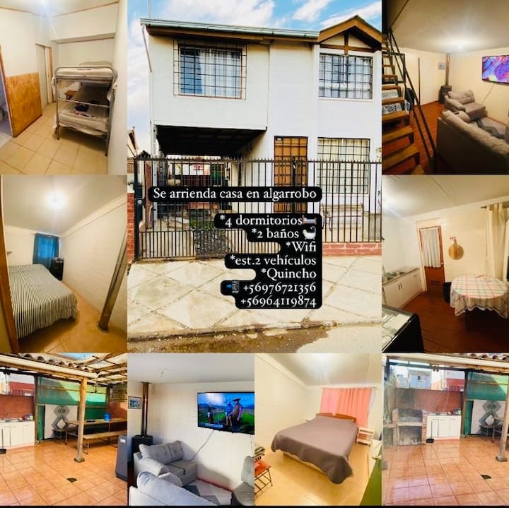 Acogedora Casa En Algarrobo - El Quisco