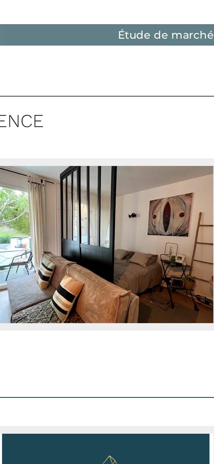 Charmant Studio Proche Centre - Aix-en-Provence