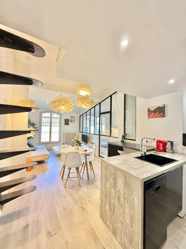 Aix Centre • Appt Chic 2 Ch, Calme & Lumineux - Aix-en-Provence