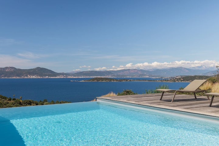 Villa Catalina-5 Chambres, Piscine, Vue Panoramiqu - Coti-Chiavari