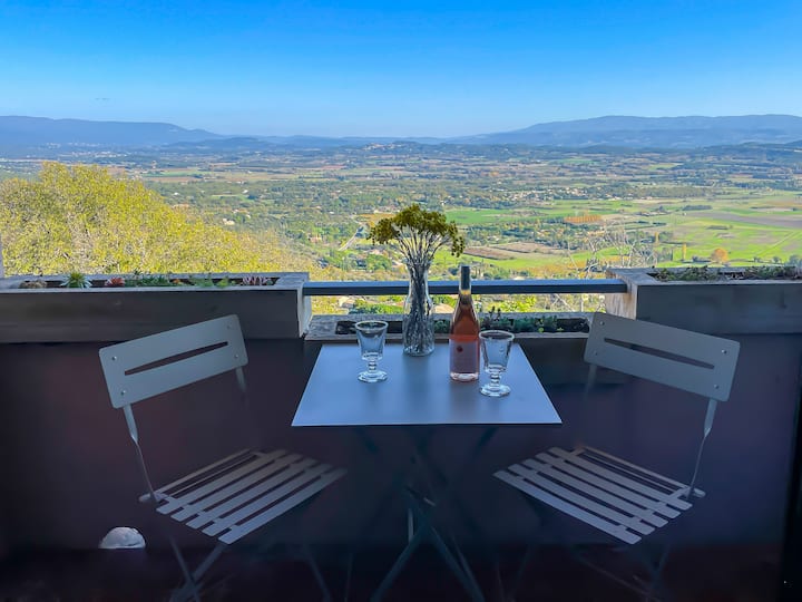 Maison De Village à Gordes Avec Vue Imprenable - Gordes