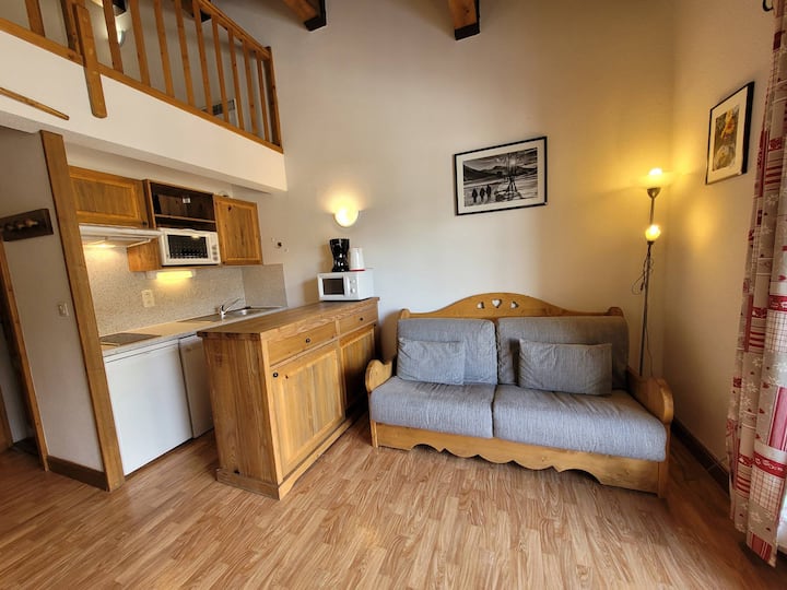 Studio Mezzanine - 4 Personnes - Bessans