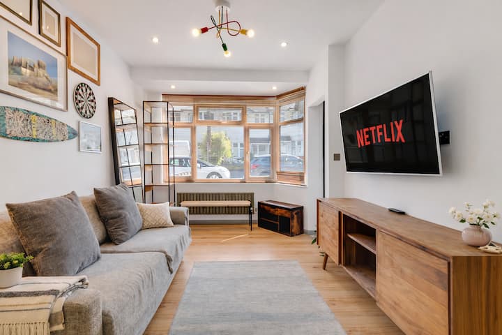 2br Home Near Elizabeth Line & Ealing Hospital - Hounslow
