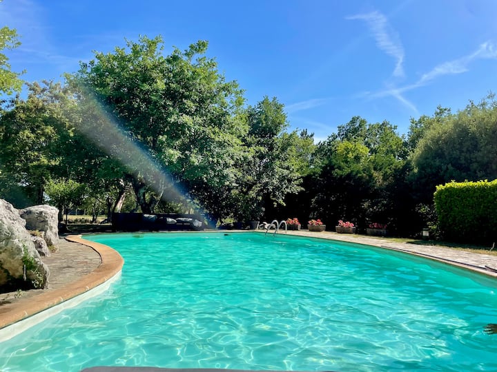 Domaine Avec Piscine Sur 2 Hectares à Balazuc - Balazuc