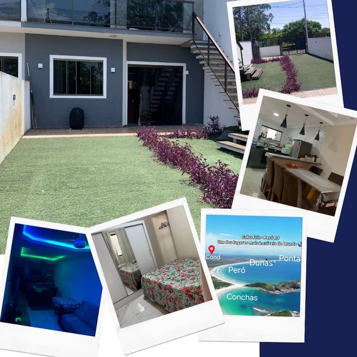 Casa  Em Cabo Frio No  Condomínio Dos Pássaros. - Cabo Frio