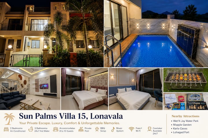 Sun Palms, Villa 15, Lonavla - Lonavala