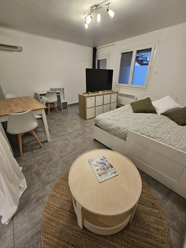Studio Climatisé Idéal Travail Ou Voyages - Pont-Saint-Esprit