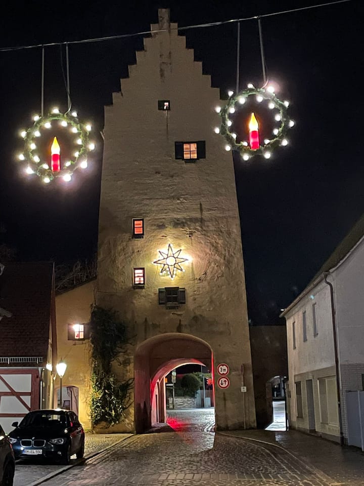 Historischer Stadtturm – Fürstentor Greding - Neumarkt