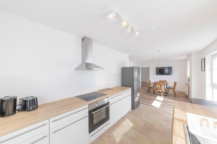 New Luxuryflat*4rooms*8pers*own-kitchen&bathroom - Aspach