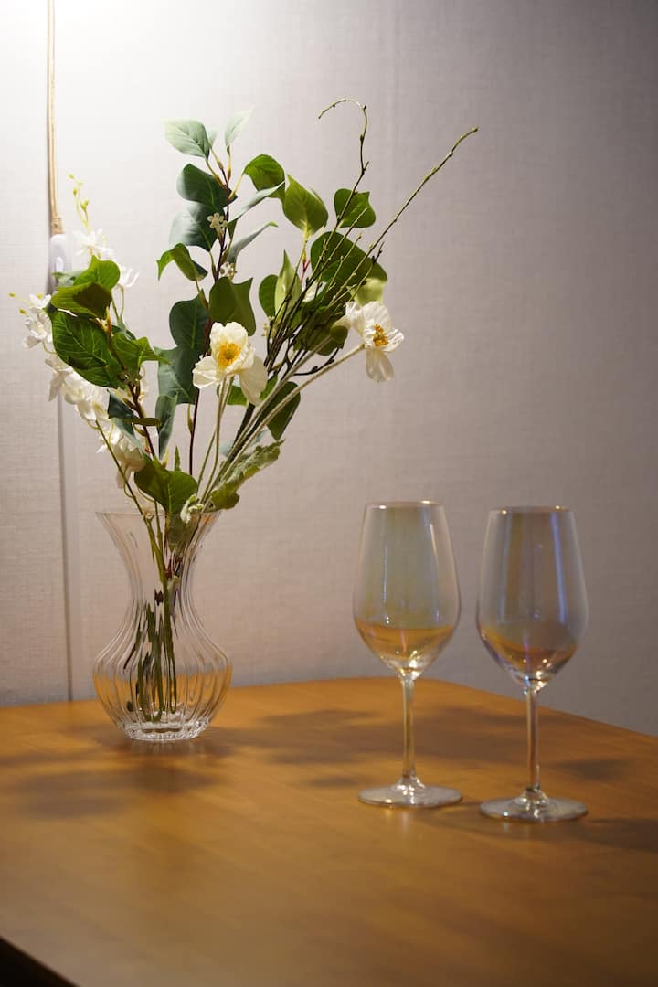 부산역지하철역 6분#퀸침대2개#무료주차#침실2개#짐보관#정기방역#웰컴푸드#차이나타운#남포동 - Busan