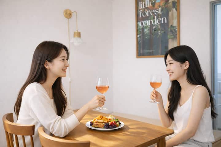 부산역지하철역 6분#퀸침대2개#무료주차#침실2개#짐보관#정기방역#웰컴푸드#차이나타운#남포동 - Busan