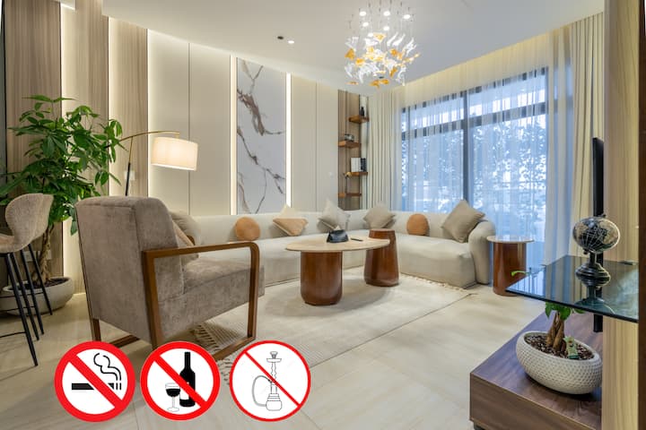 Apartment With Lounge Design, 3 Br ,1 Balconies|c1 - Saudi Arabia