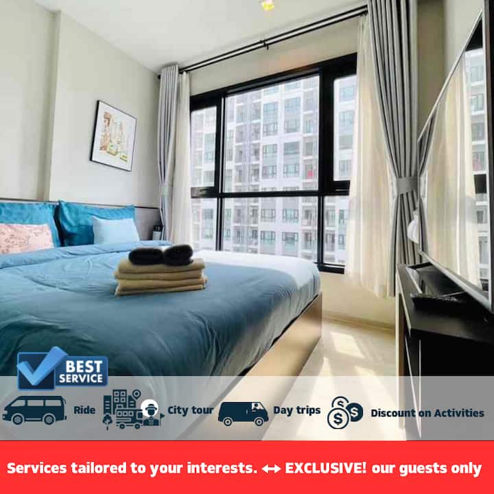 The Base Central Pattaya Partial Seaview Floor 19 - Pattaya City