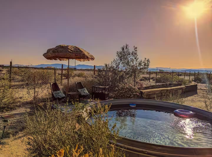 Ranch W Pool, Firepit, Soaking Tub By Joshua Tree - Twentynine Palms, CA