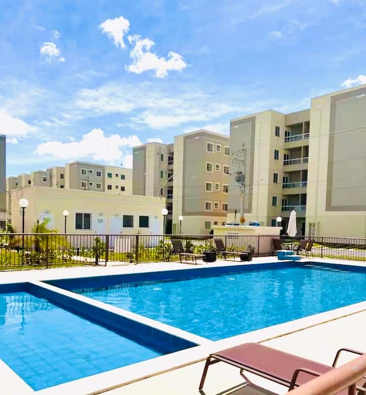 Apartamento- Olívia Flores Com Piscina - Vitória da Conquista