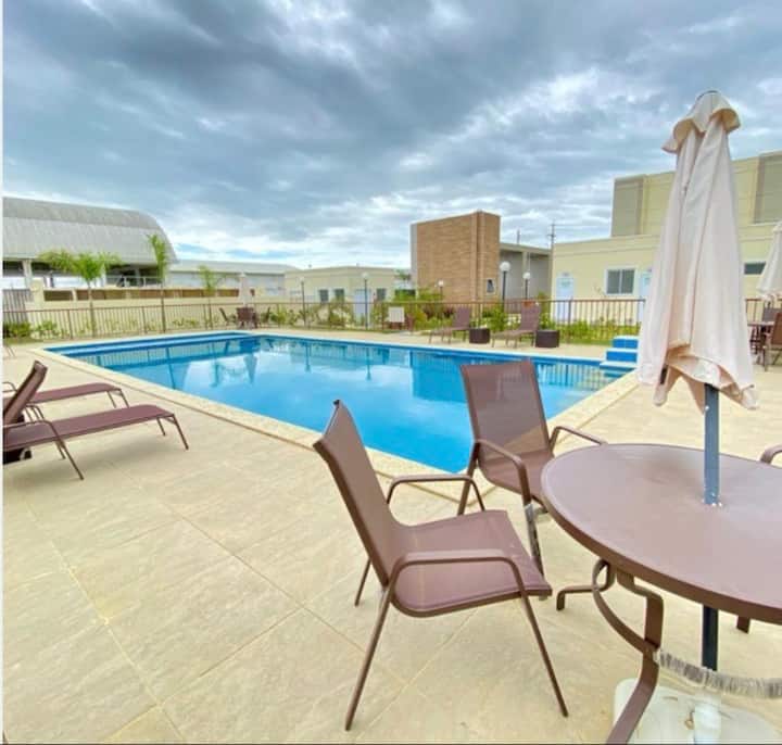 Apartamento- Olívia Flores Com Piscina - Vitória da Conquista