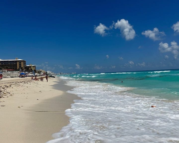 Wow Playa A Solo 5 Min Caminando 3 Recámaras 10 P - Cancún