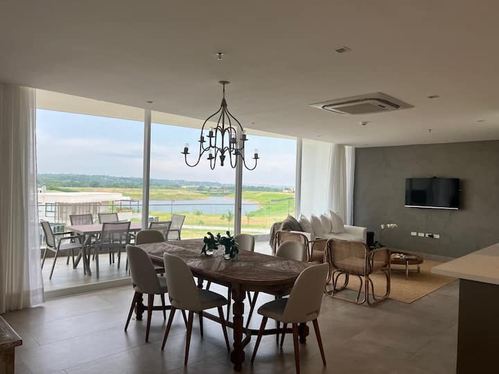 Departamento En Pueblo Del Rio - Limpio