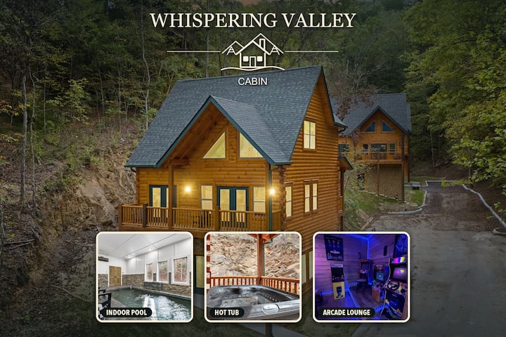 Last-minute Deal | Indoor Pool + Theater + Hot Tub - Pigeon Forge, TN