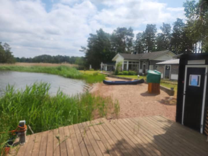 Haus+gästehaus +Pool+sauna+whirlpool+10m Zu Strand - Mönsterås