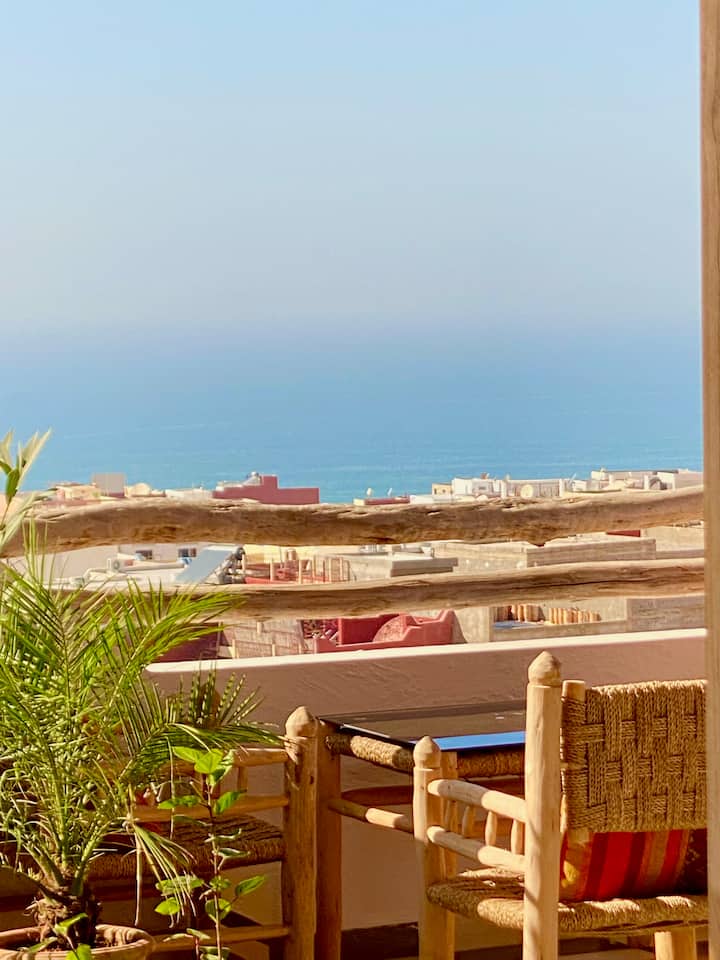 Aytiran Guest House Suite Berbère 03 Avec Vue Mère - Taghazout