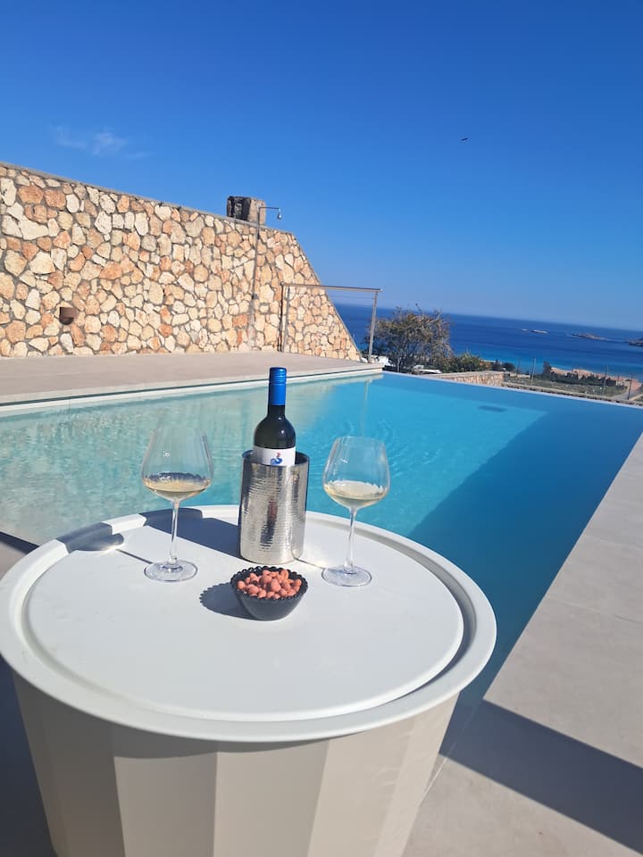 Villa Mare Di Levante With Private Infinity Pool - Lindos