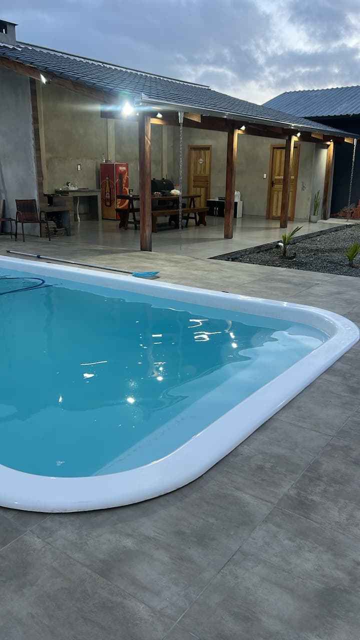 Casa Vila Da Glória Com Piscina/edícula Festa - Joinville