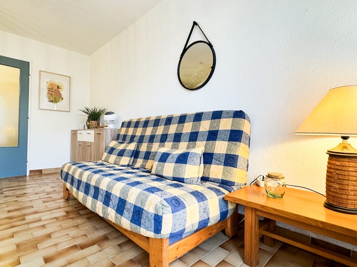 Appart. 2 Pers -Parking- Calme - Agde