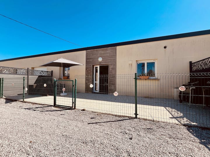 Gîte La Coquille – Plain-pied Avec Terrasse - Grandcamp-Maisy