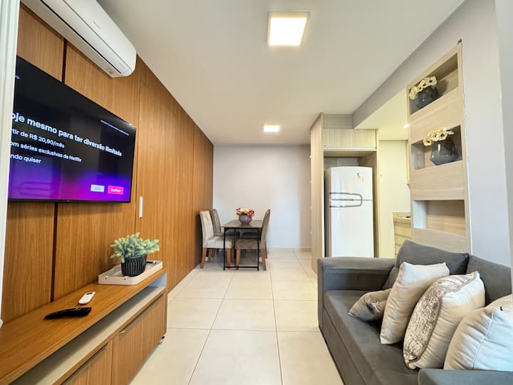 Apartamento  No Marista | Varanda E Churrasqueira - Goiânia